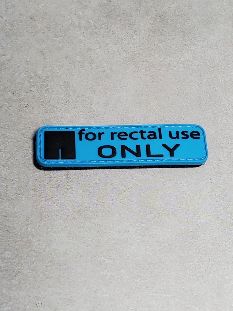 Warning Label For Rectal Use Only Morale Patch – Tier One Armament