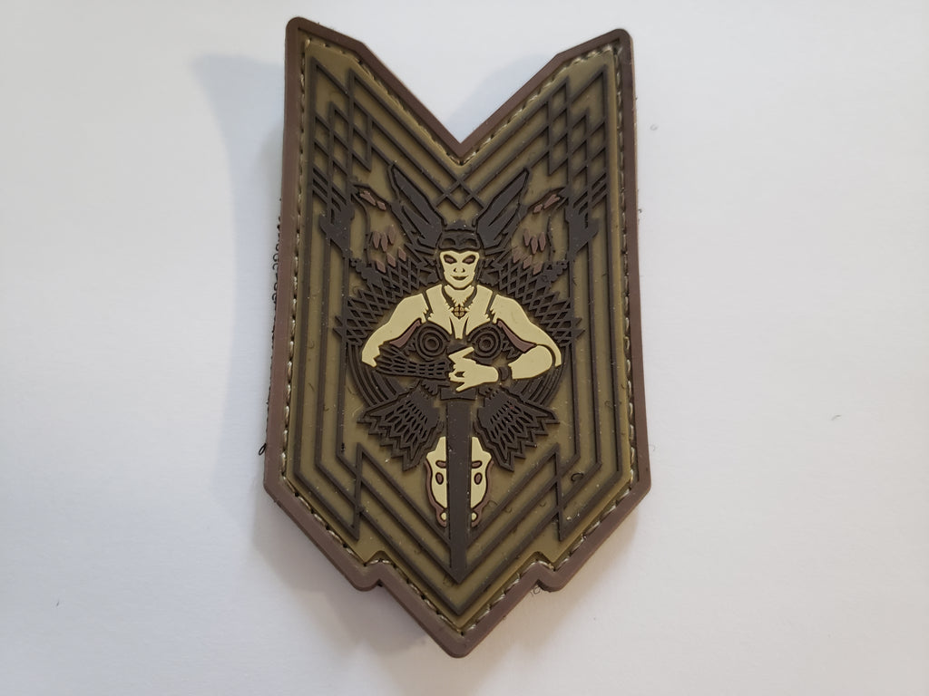 WALKURE PVC MORALE PATCH IN DESERT – Tier One Armament