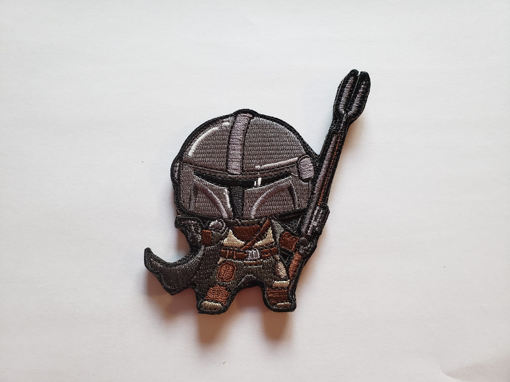 Mando Embroidered Morale Patch – Tier One Armament