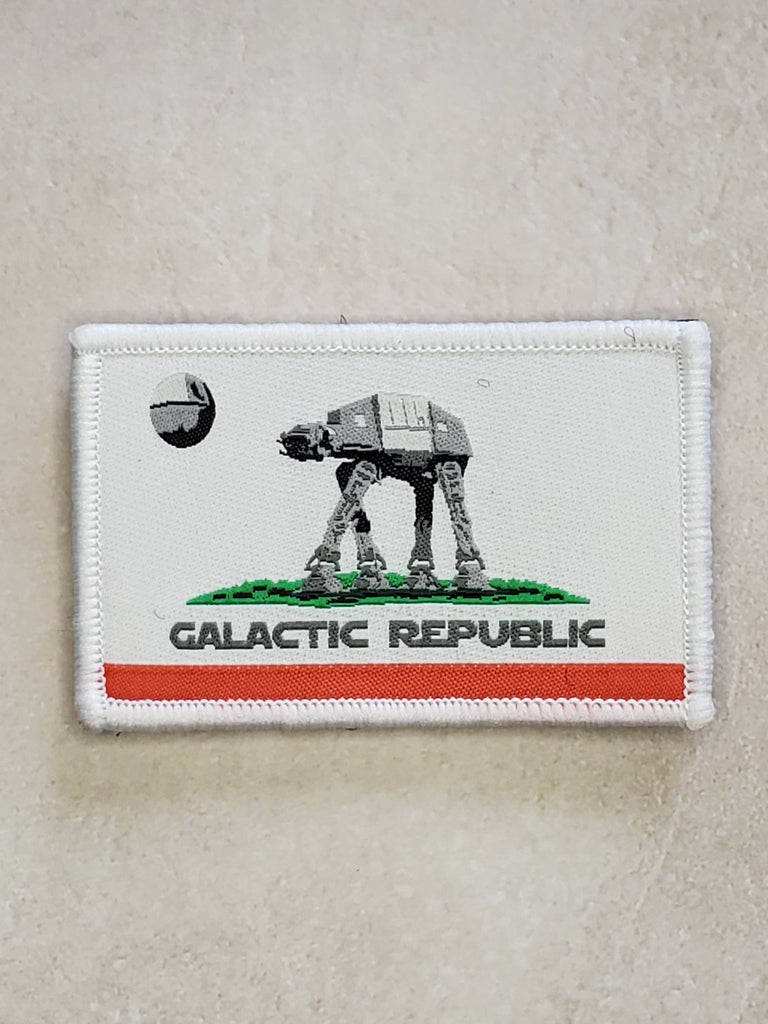 California Galactic Republic Embroidered Morale Patch – Tier One Armament